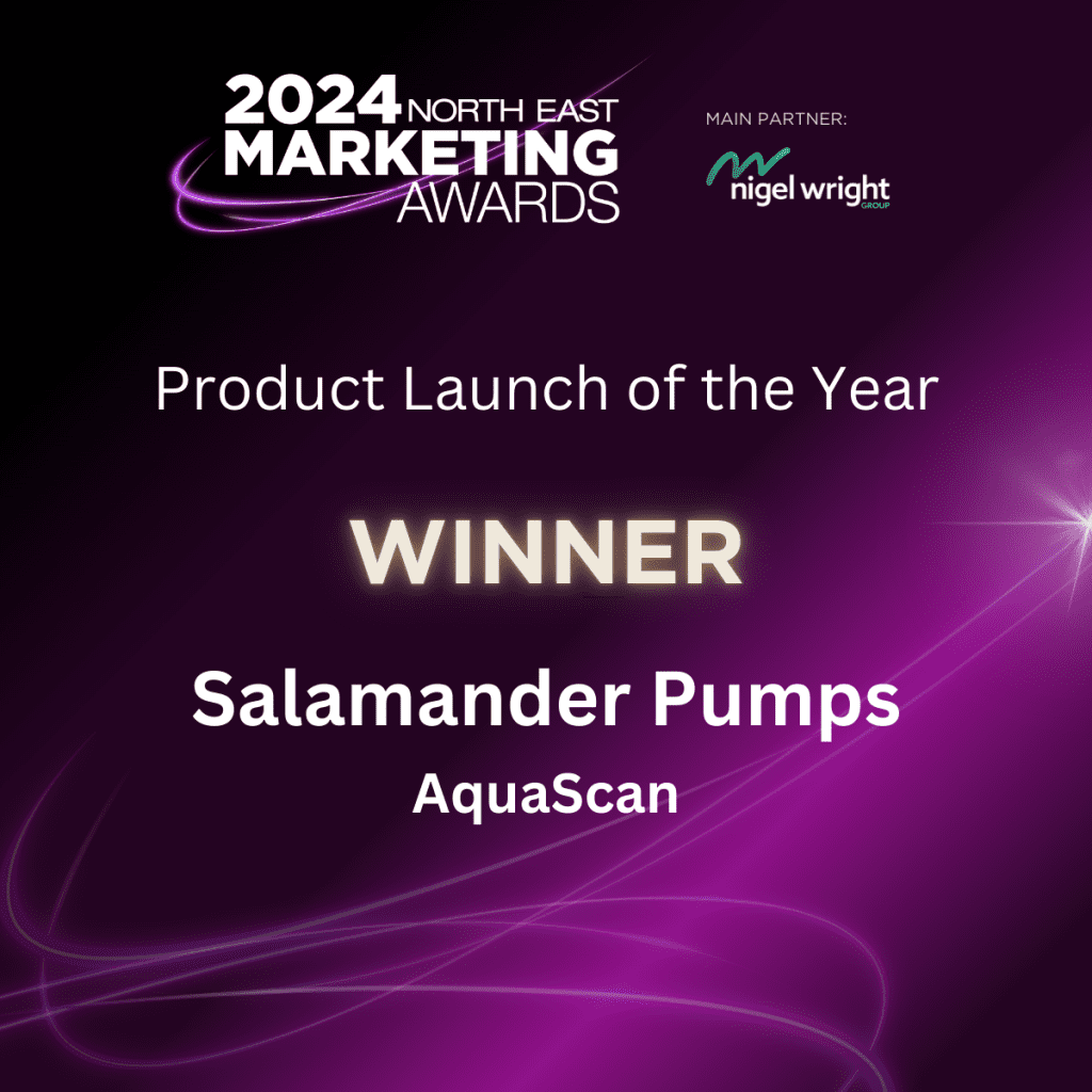 Salamander Pumps Wins North East Marketing Award | Salamander Pumps